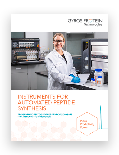 Explore our solutions | Peptides | Gyros Protein Technologies